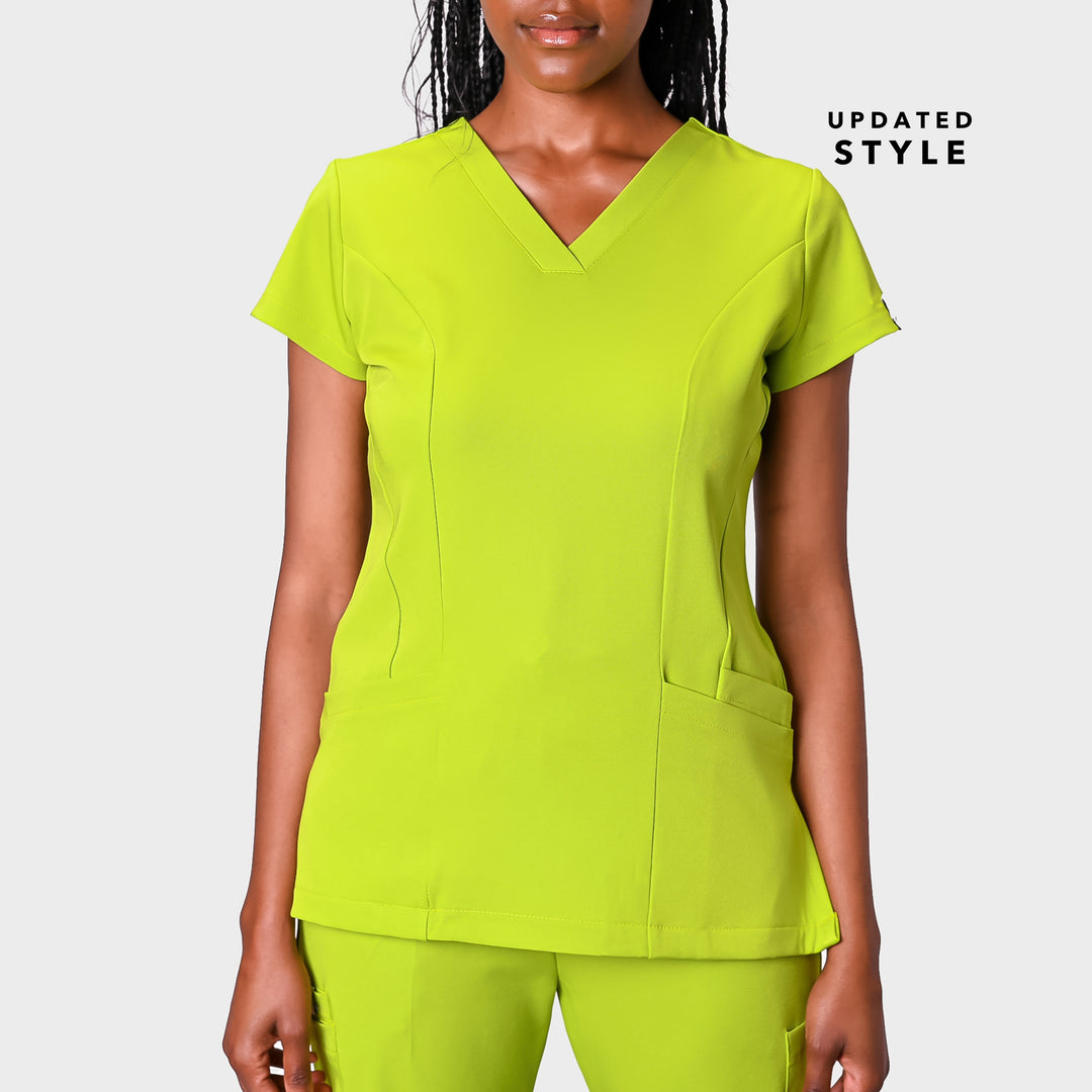 GREENS Ladies X-Slim Scrub Top | Women's Scrubs & Uniforms – Greens Medi